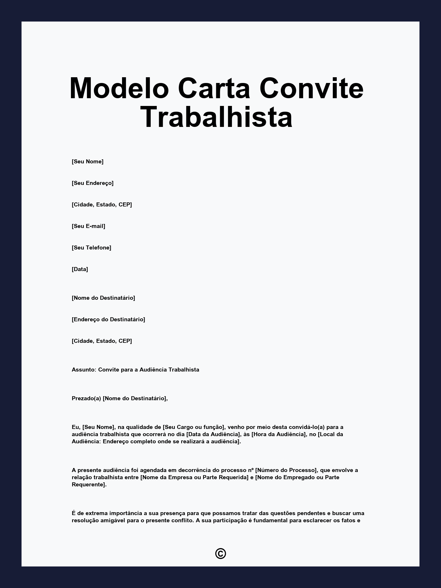 Baixar Convite Para Culto Evangelico Modelo De Carta Convite Convite ...